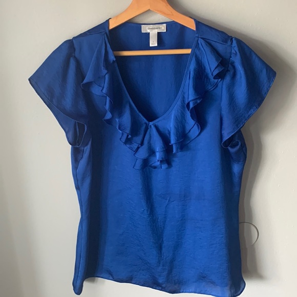 Dress Barn | Tops | Royal Blue Work Blouse | Poshmark